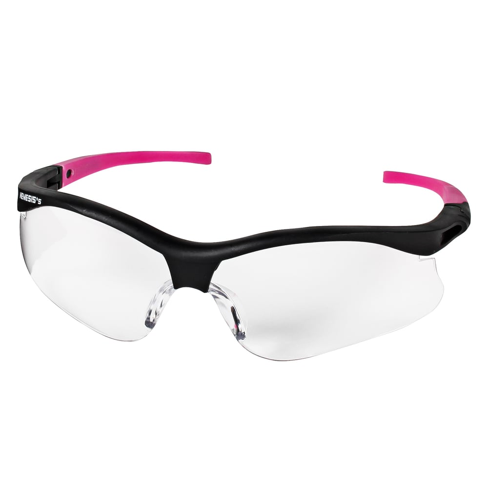 Kleenguard™ V30 Nemesis Small Safety Glasses 38478 Lightweight Clear Anti Fog With Black